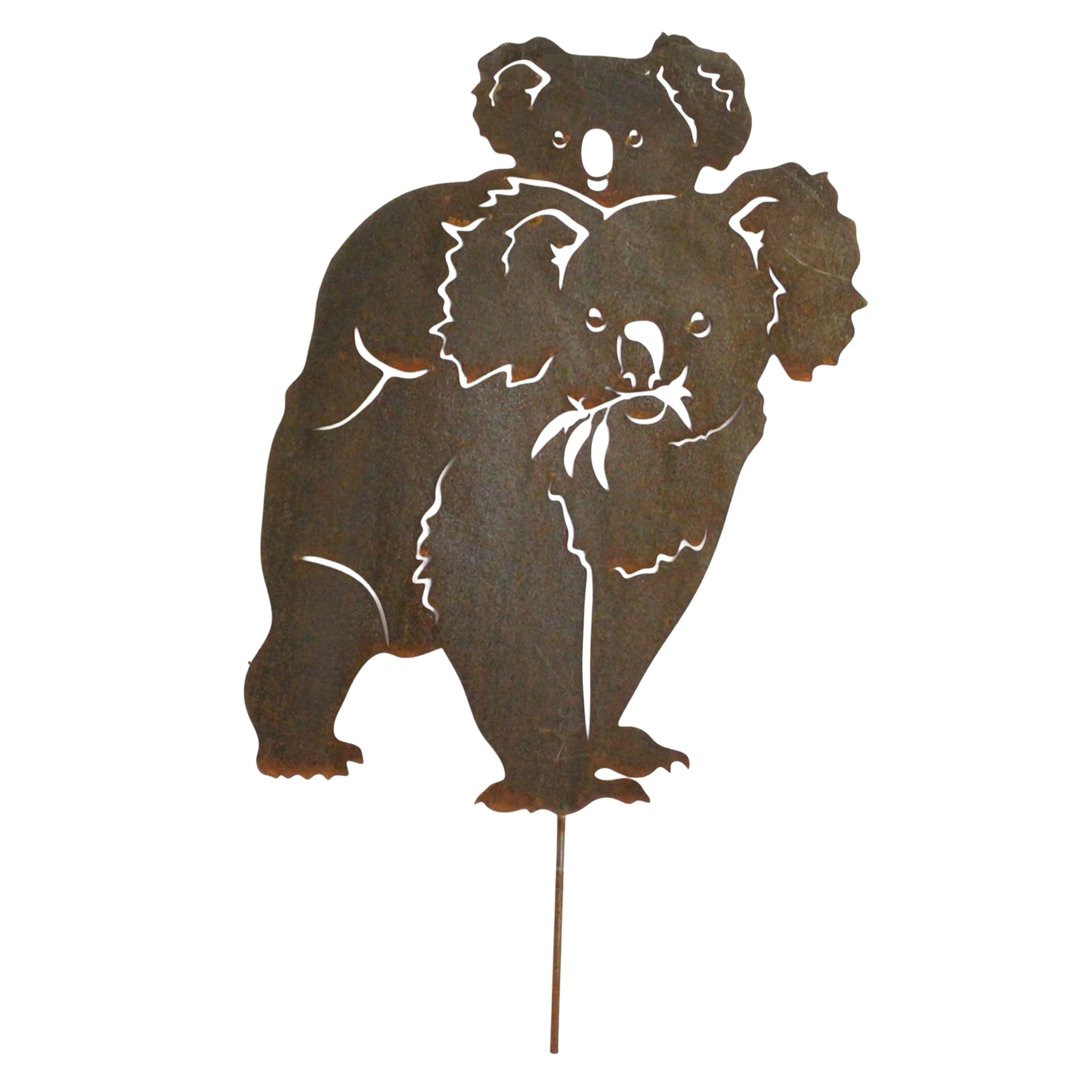 Koala and Joey Metal Garden Art Australian Wildlife | Design to Fab