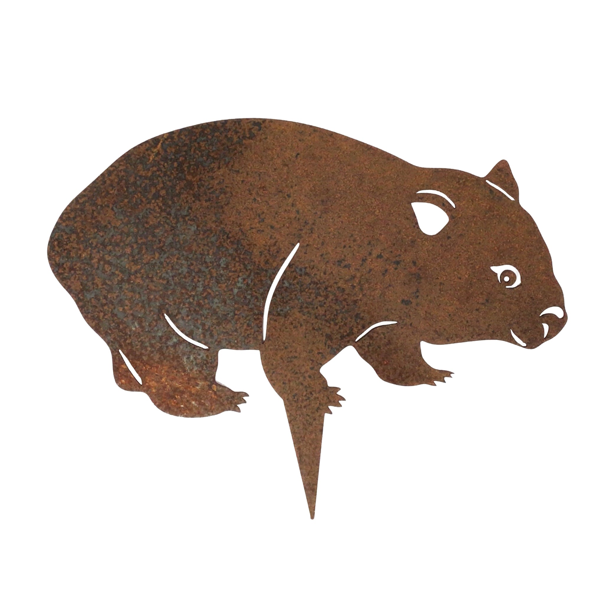 Wombat Metal Garden Art – Aussie Native Animal | Design to Fab